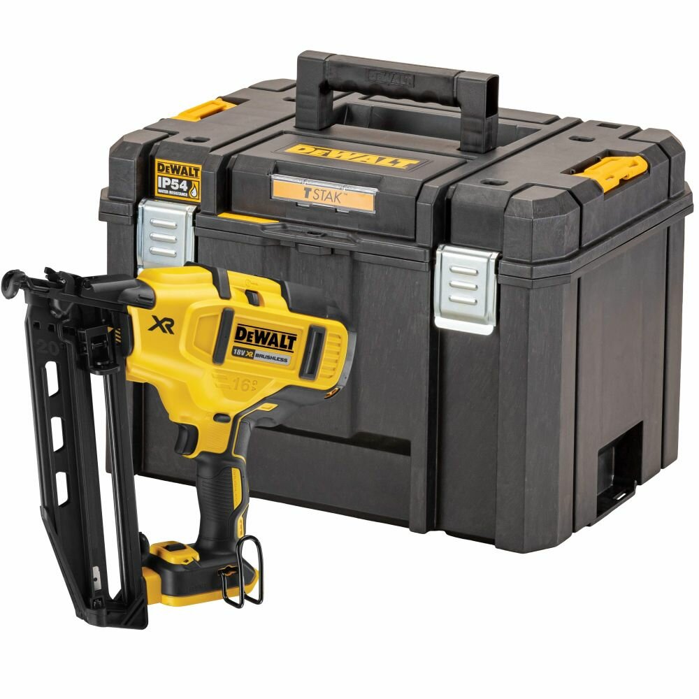 Аккумуляторный гвоздезабивной пистолет DEWALT DCN660NT, без АКБ и ЗУ, в кейсе (DCN660NT-XJ)