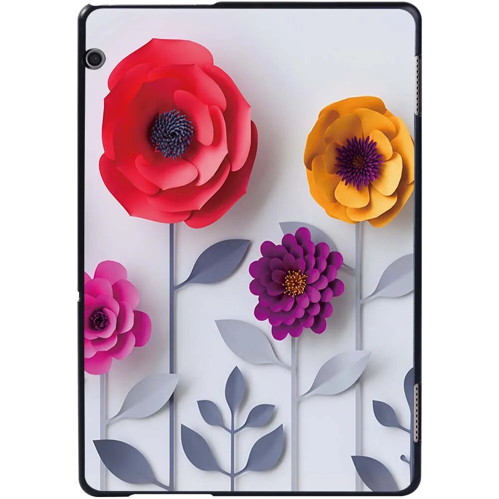 Чехол для планшета SuanCase для Huawei MediaPad MediaPad T3 10 9.6, 3D art-flower
