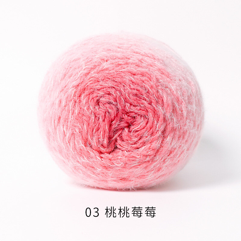 Пряжа Ruyi Bird Qinglan One Piece Dropshipping, градиентная длинная плюшевая пряжа, ручная работа, DIY, вязание крючком, плед, пряжа для тортов