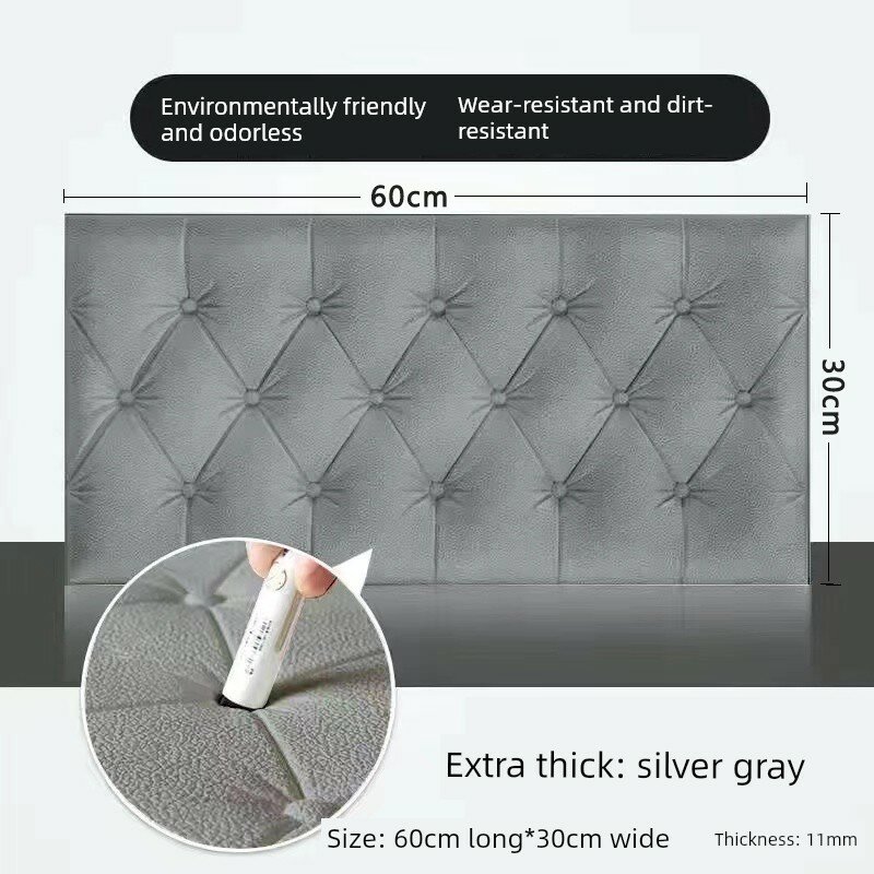 Детские противоударные наклейки на стену, мягкая обивка изголовья, обрамление стены из татами, наклейки у кровати,