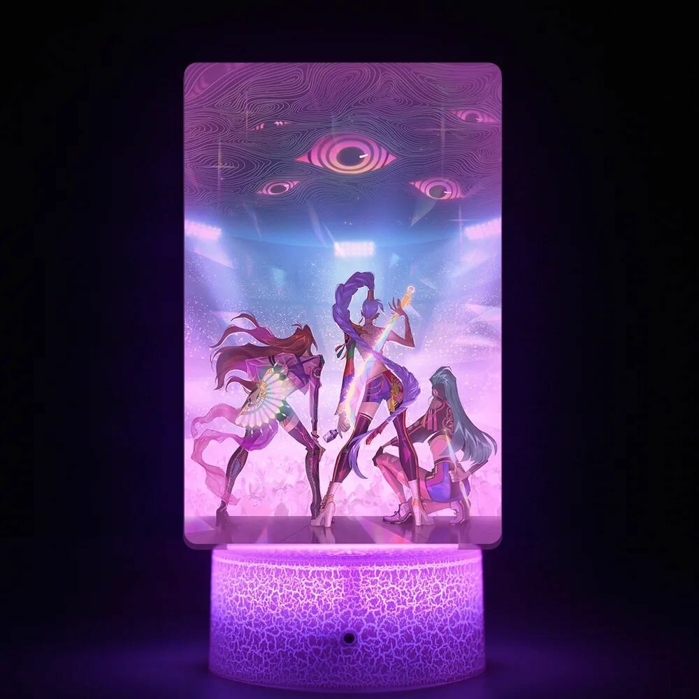 Kpop Demon Hunters Дистанционное управление 16 Color Light