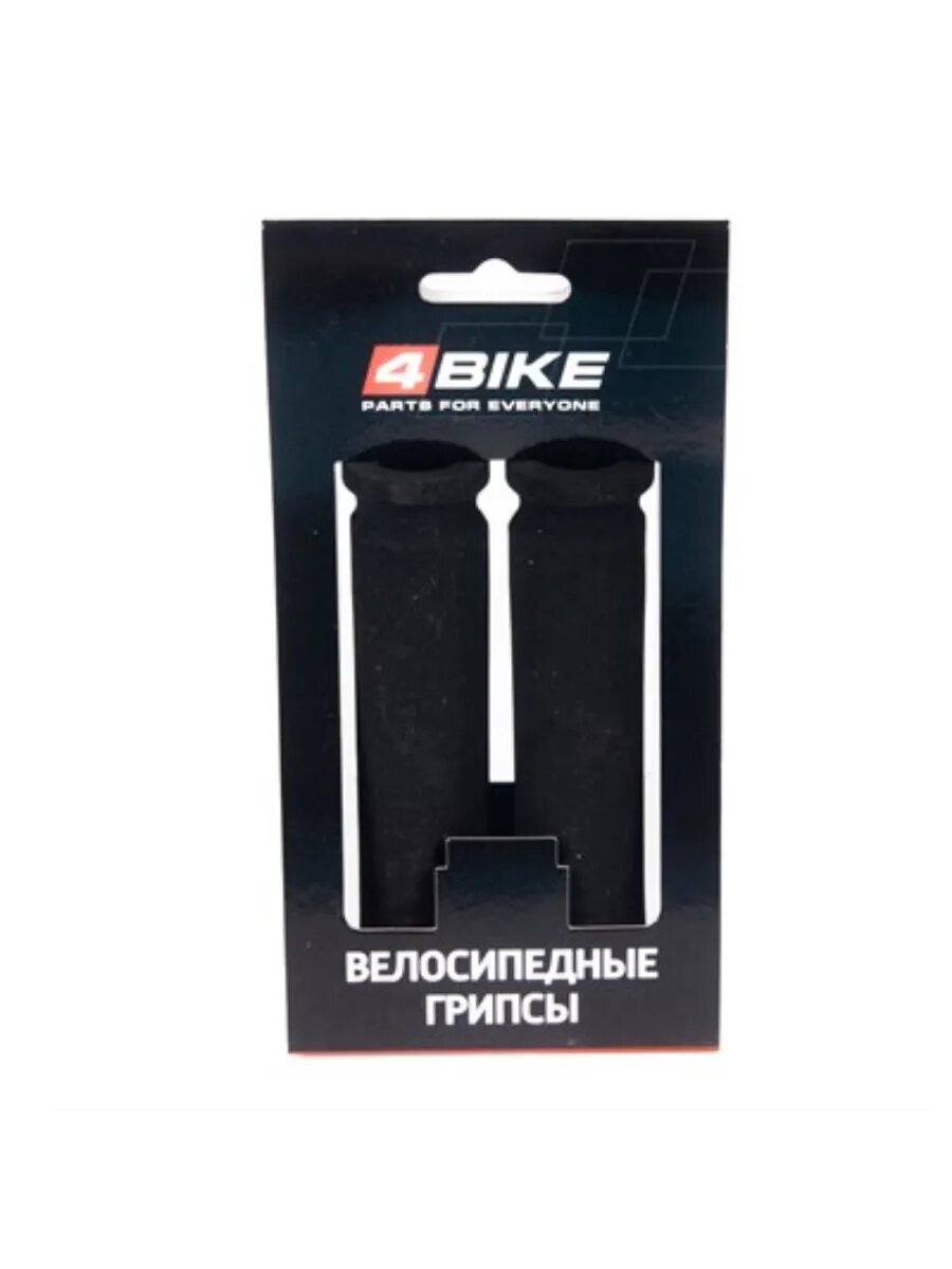 Грипсы велосипедные 4BIKE 130 мм с открытым торцом из материала NANO Foam