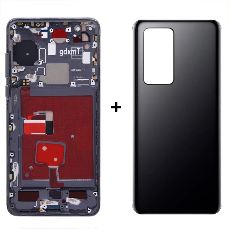 Дисплей в сборе для HUAWEI P40 (ANA-AN00) Black Frame Cover