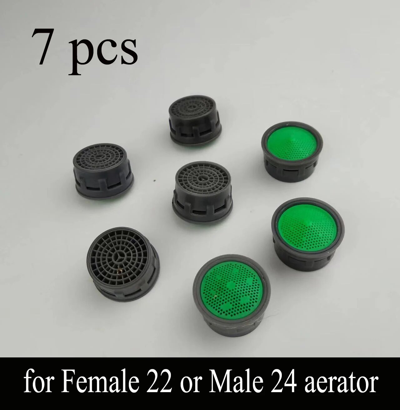 Латунный аэратор для смесителя Zelsaide 16/18/20/22/24/28 мм ABS inner core x 7