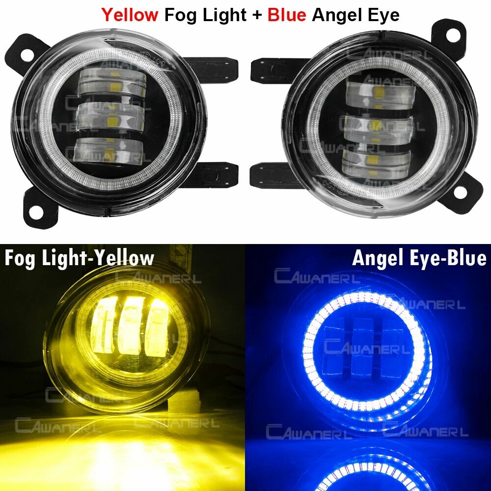 2 X автомобильные противотуманные фары «ангельские глазки» светодиодные дневные ходовые огни DRL для BMW F30 F34 F31 316i 320i 316d 325d 330d 318d 320d 335d 328i 335i With Angel Eye