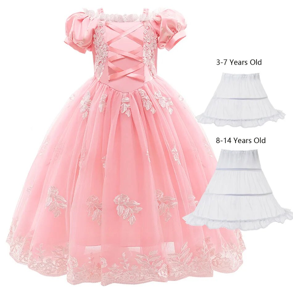 Костюм Рапунцель оllobebe 3T (Tag 110), Pink Rapunzel K