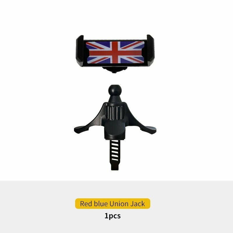Автомобильный держатель для телефона с вентиляционным отверстием для MINI Cooper F54 F55 F56 F57 R55 R56 R57 R60 R50 R52 R53 Аксессуары для автомобильного крепления Red Blue Rice