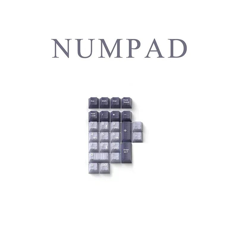 Domikey Hush Numpad фиолетовые клавиши