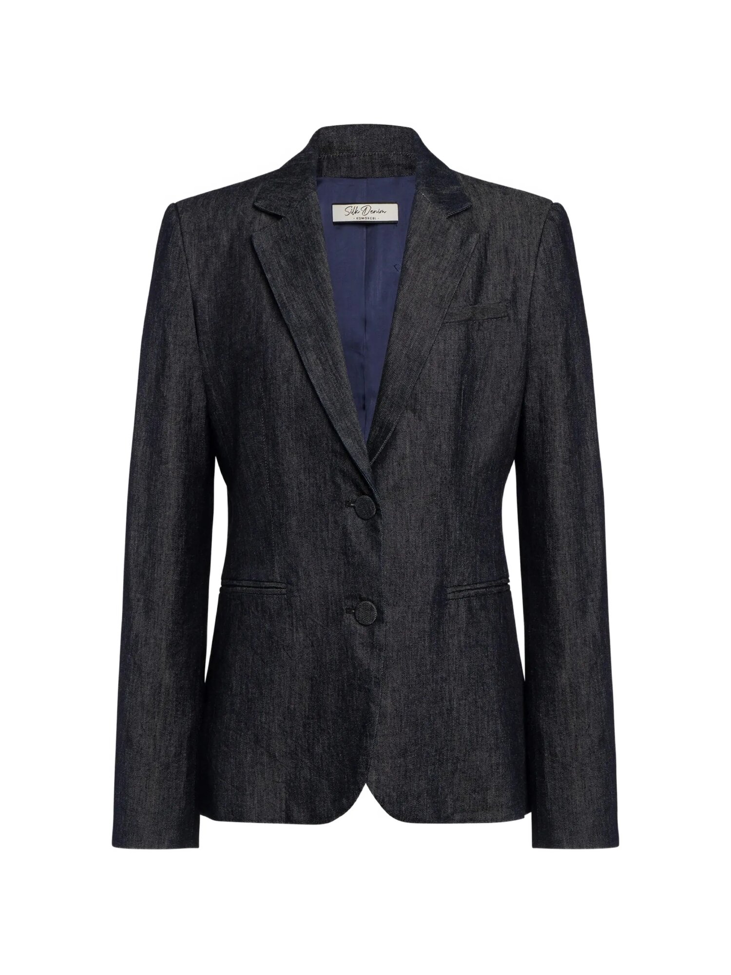 Куртка Single-breasted denim blazer