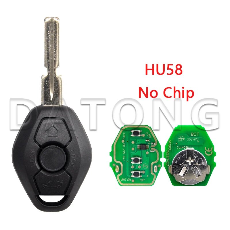Автомобильный пульт дистанционного управления Datong World для BMW EWS 1 3 5 7 HU58 No Chip, 315 Mhz