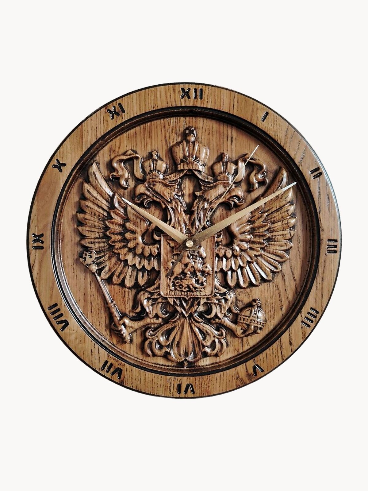 Настенные часы Герб России