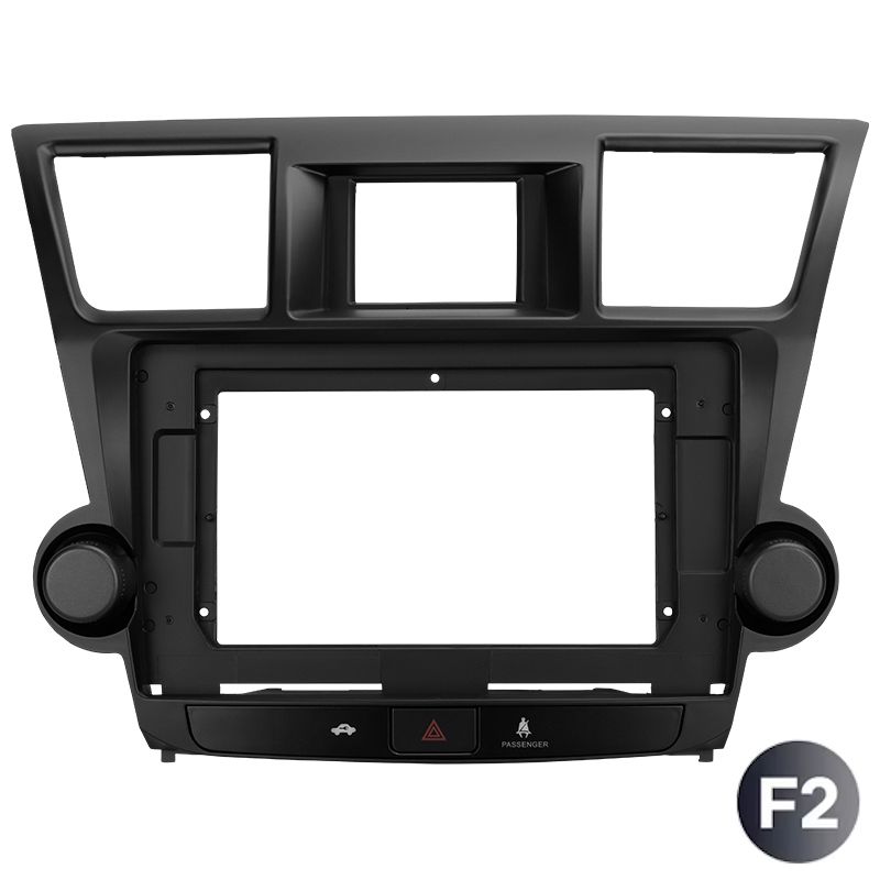 Рамка переходная 10.2" c проводкой Toyota Highlander 2 XU40 (10') 2007-2013 F2 для Android магнитол 2 din
