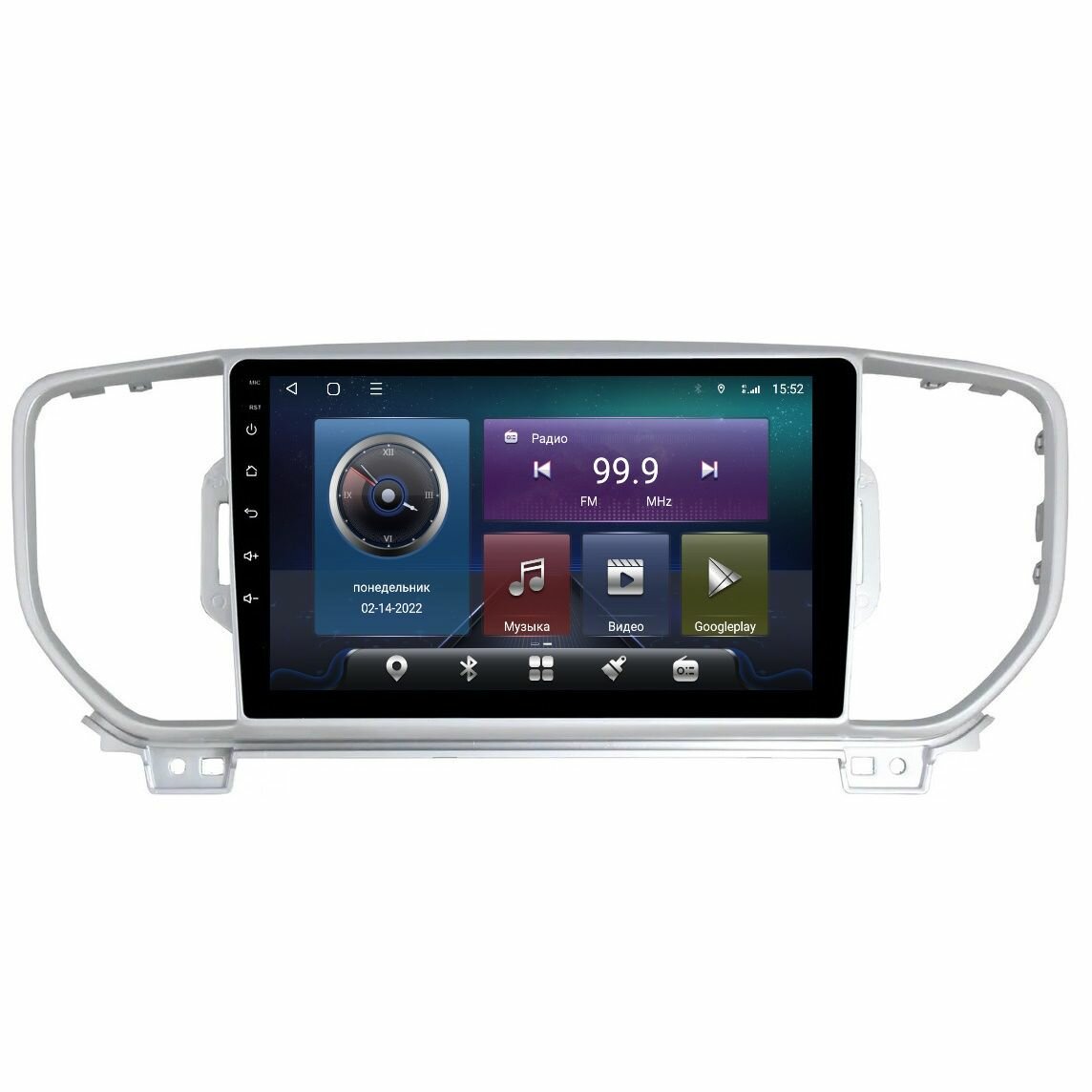 Магнитола CRS-300 Киа Спортедж 4 Kia Sportage 4 2016-2017 - Android 13 - Процессор 8 ядер - Память 6+128Gb - Carplay - DSP 36 полос - 4G(Sim)