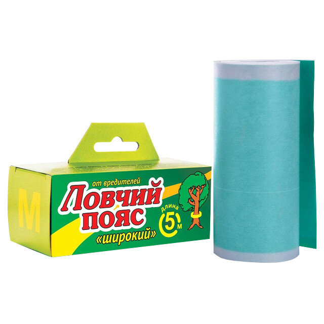 Ловушка Ловчий пояс М для деревьев от садовых вредителей 5м