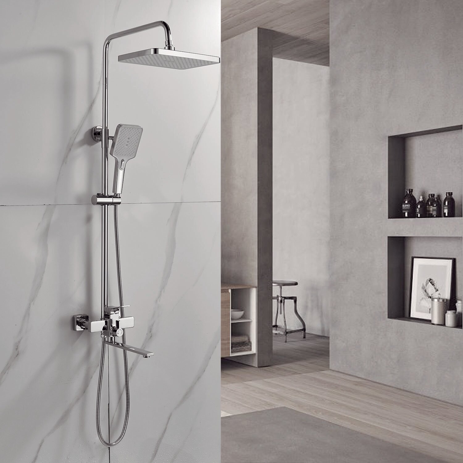 Душевая система Shevanik S6136