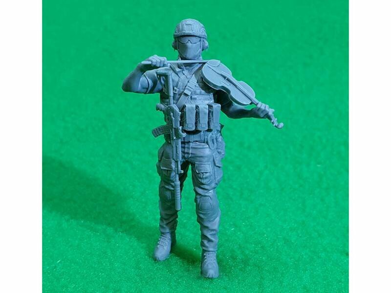 Фигура "Скрипач". Масштаб 1:35