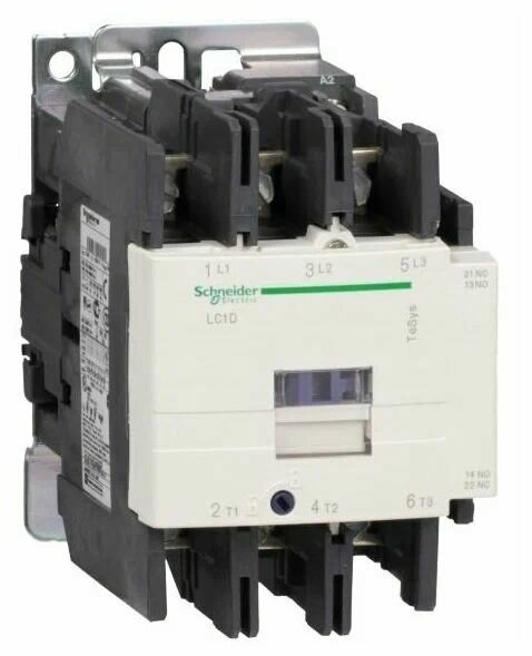 LC1D95M7 SCHNEIDER ELECTRIC, Контактор 3п, 95A AC-3, Uкат. 220V AC, доп. контакты: 1но+1нз.