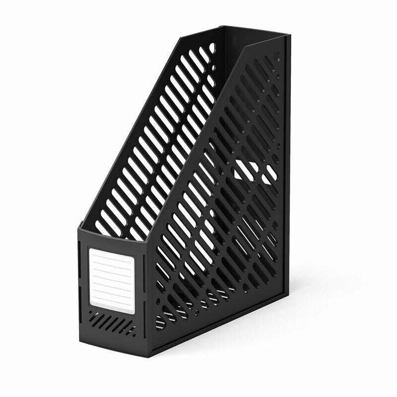 Накопитель вертикальный Erich Krause сборный, черный