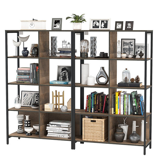 Трувор 13.151.02 Стеллаж + 13.151.02 Стеллаж, цвет дуб гранж песочный/интра