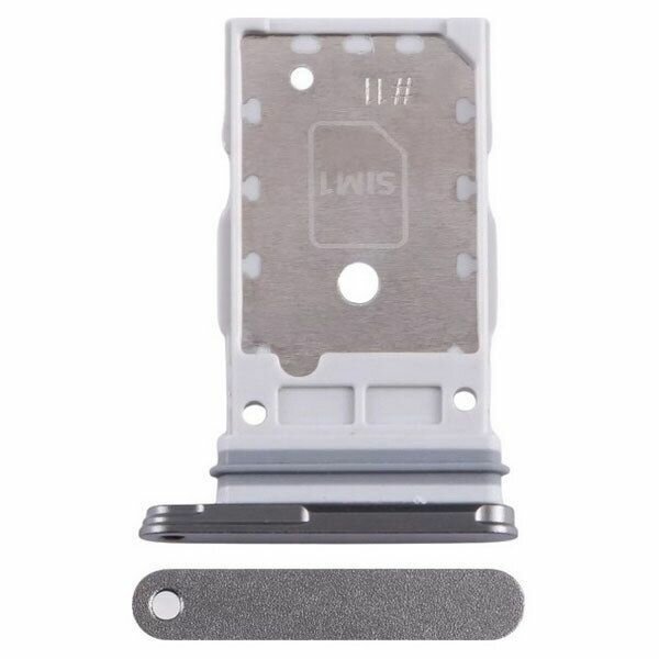 Держатель SIM для Samsung Galaxy S24 Ultra (SM-S928) черный card holder адаптер переходник лоток слот для СИМ-карты