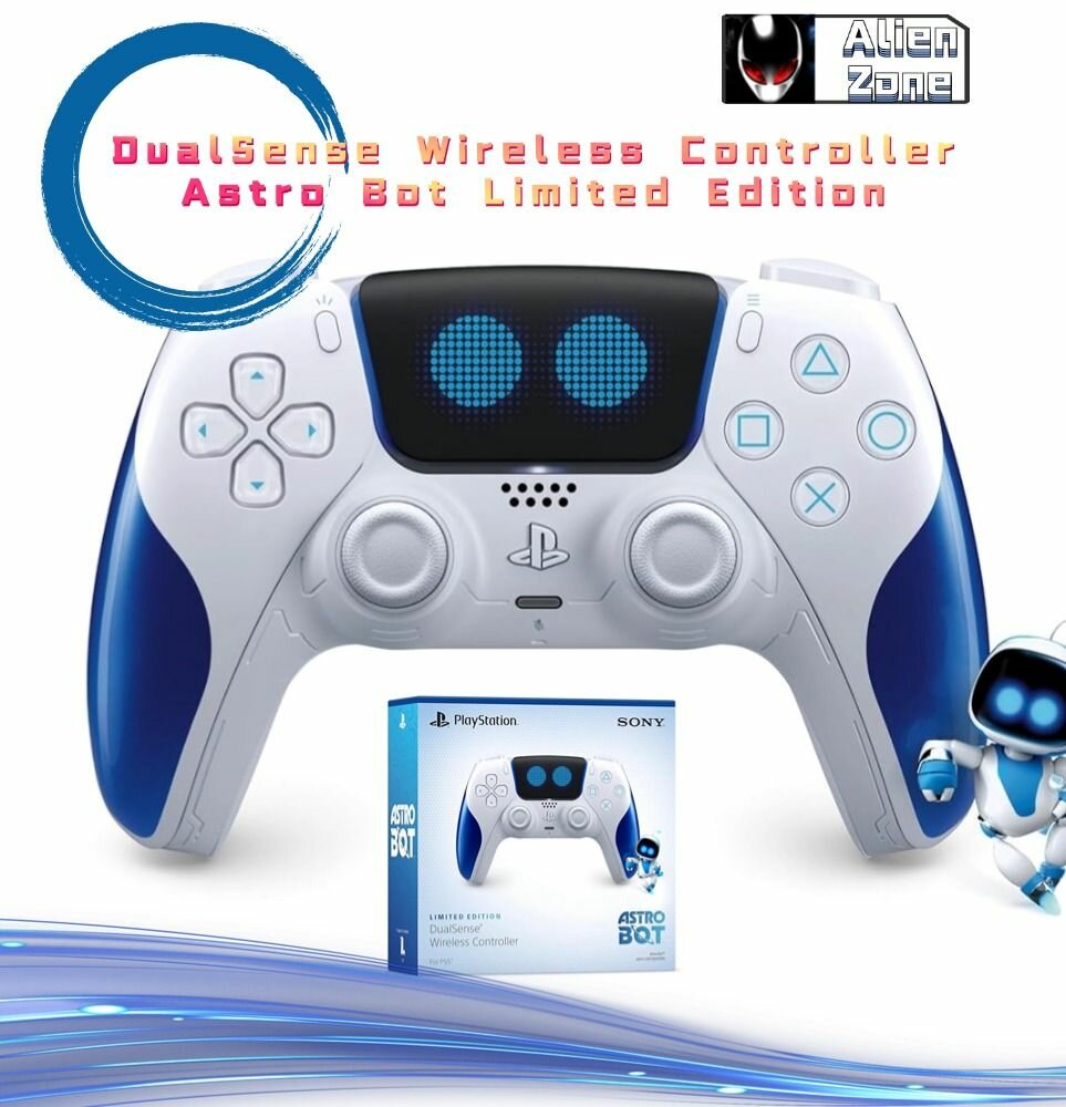 PlayStation Геймпад 5 DualSense Wireless Controller, Astro Bot Limited Edition