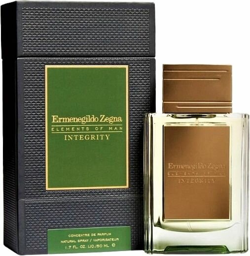 Ermenegildo zegna elements of man integrity 50ml парфюмерная вода мужская