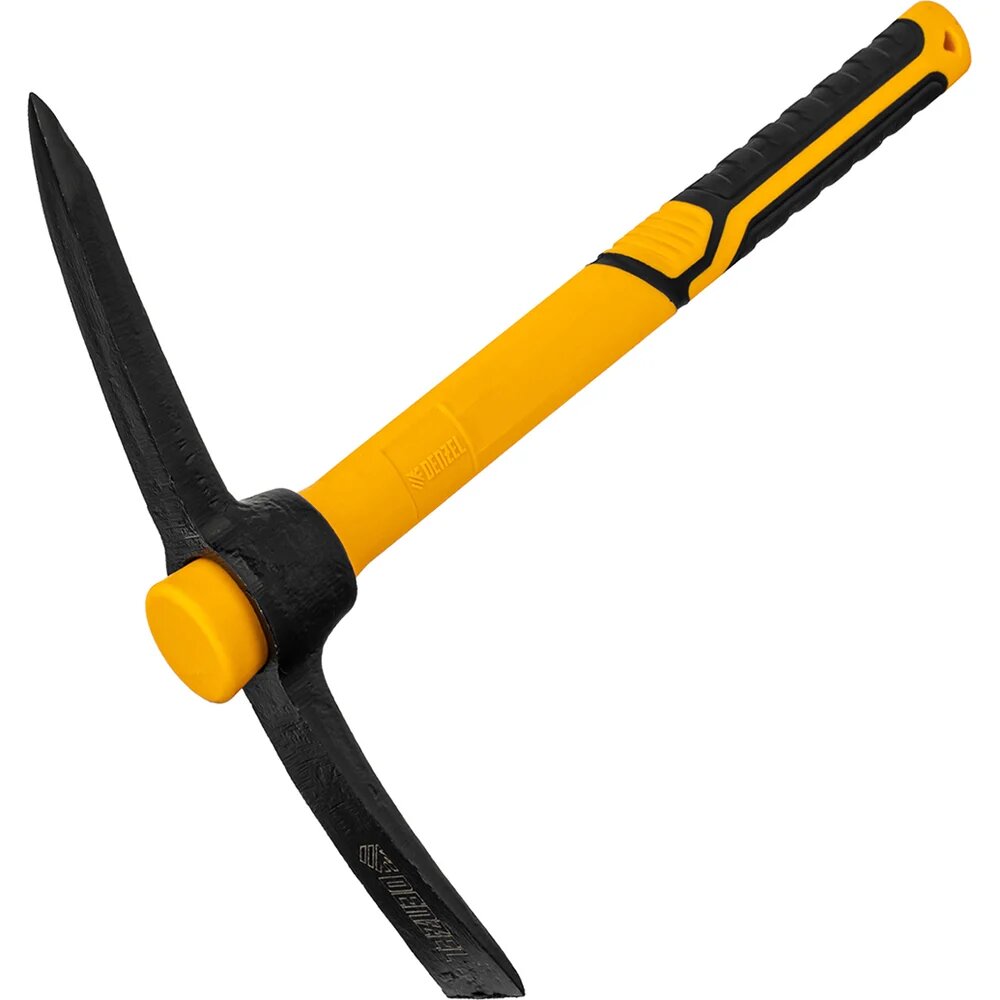 Кирка Denzel 700 г, фибергласовая обрезиненная рукоятка, 385 мм 21831