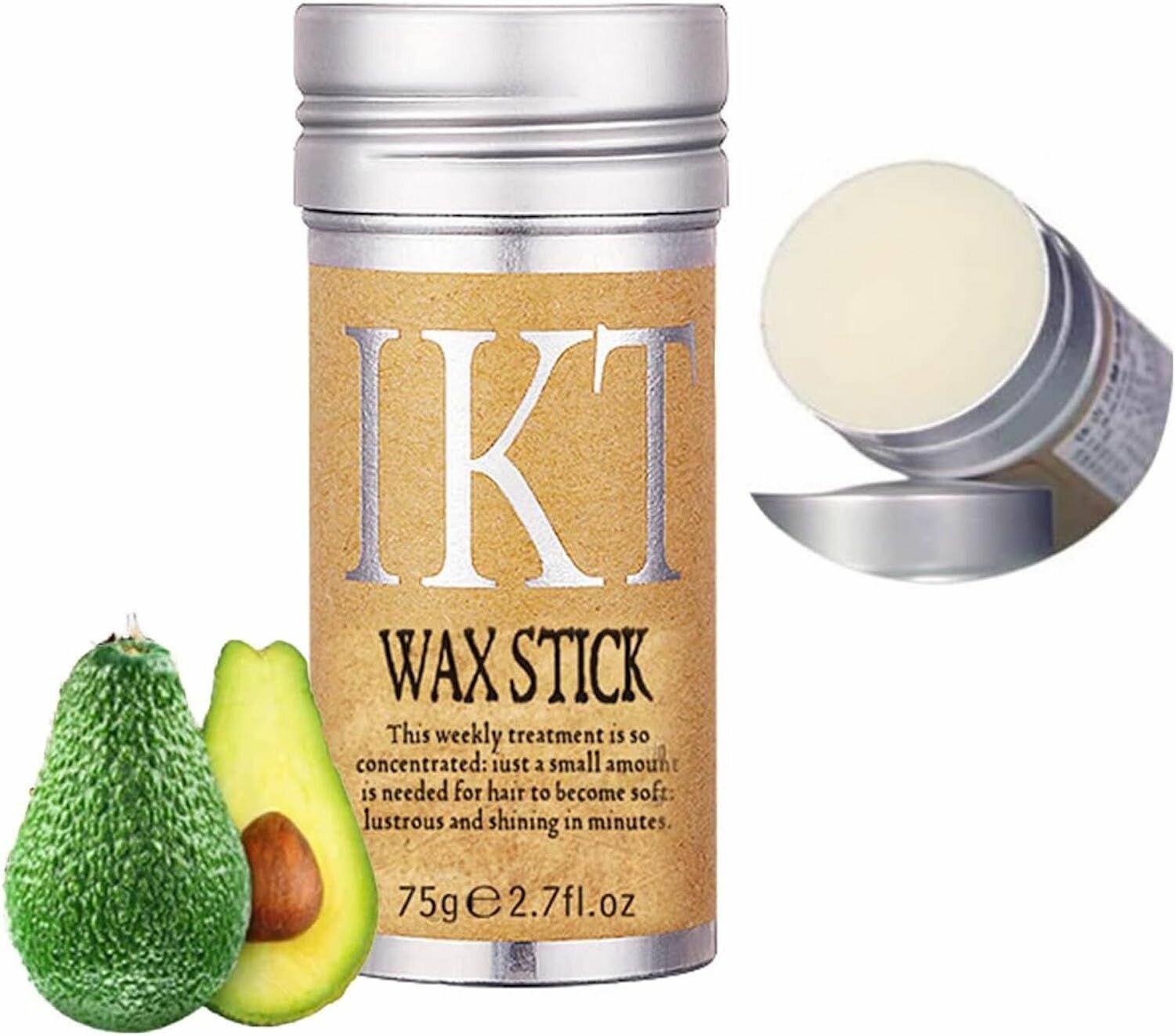 IKT Воск для волос в стике, сильная фиксация, 75 гр