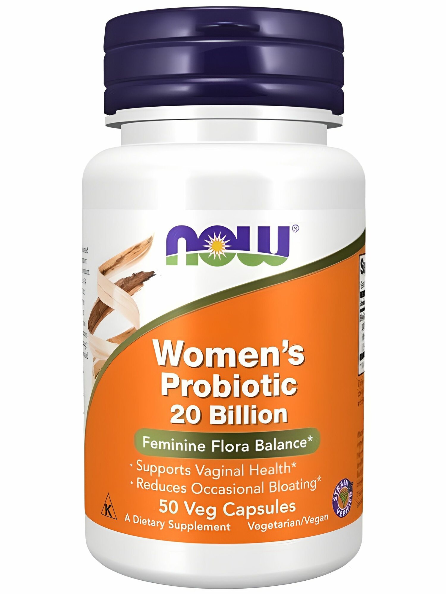 Now WOMEN'S PROBIOTIC 20 BLN, 50 капсул, Пробиотики для женщин