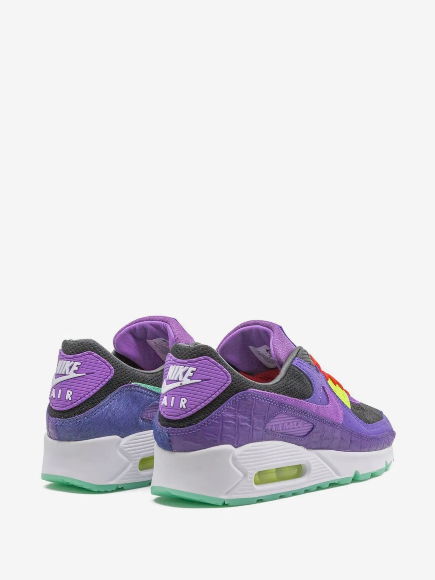 Кроссовки NIKE Air Max 90, размер 4 US, фиолетовый — фото 1