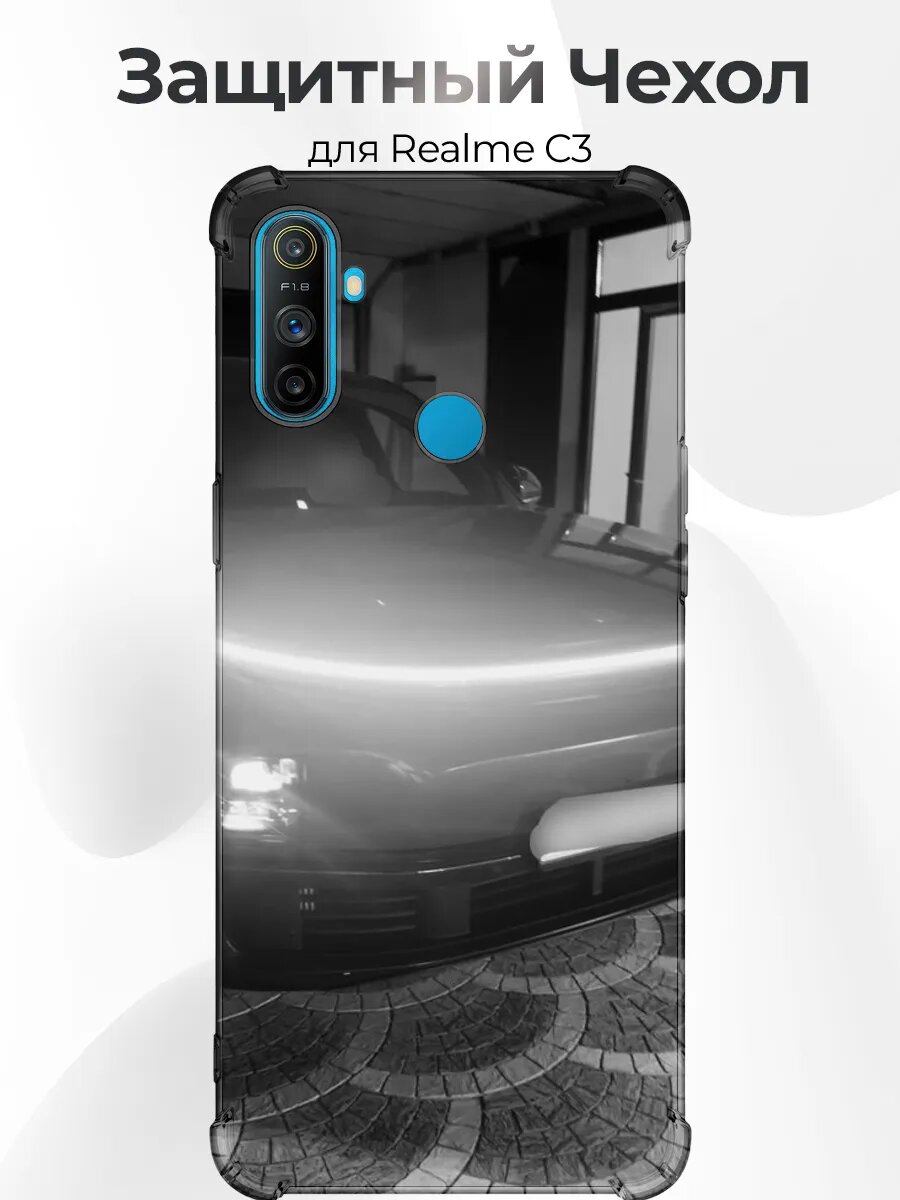 Realme C3 Li Auto L9 чёрный белый