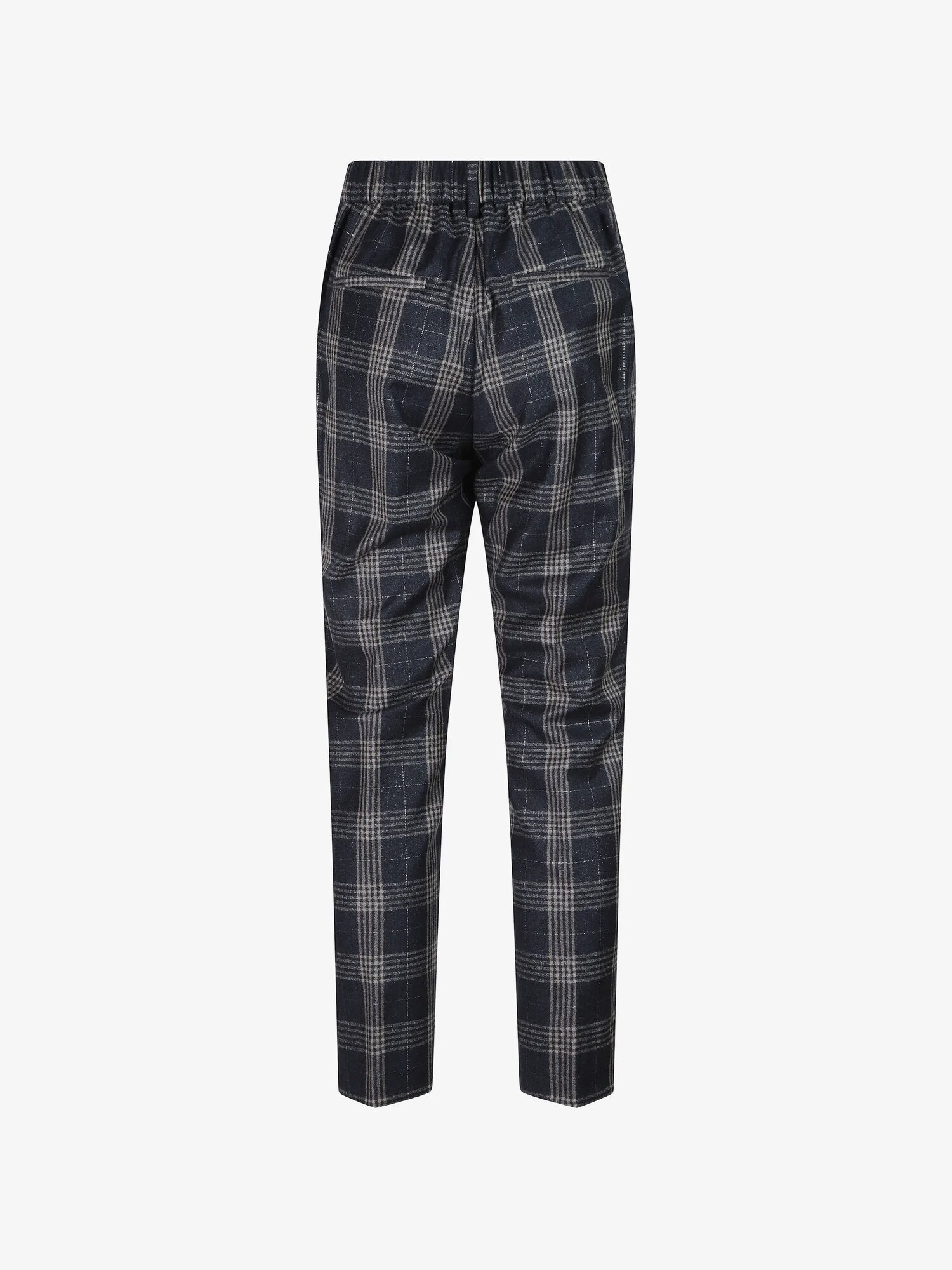 Брюки PESERICO Check-pattern tapered trousers, размер 46, blue — фото 1