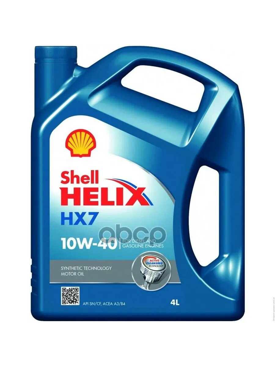 Shell Shell Helix Hx7 10W40 4Л
