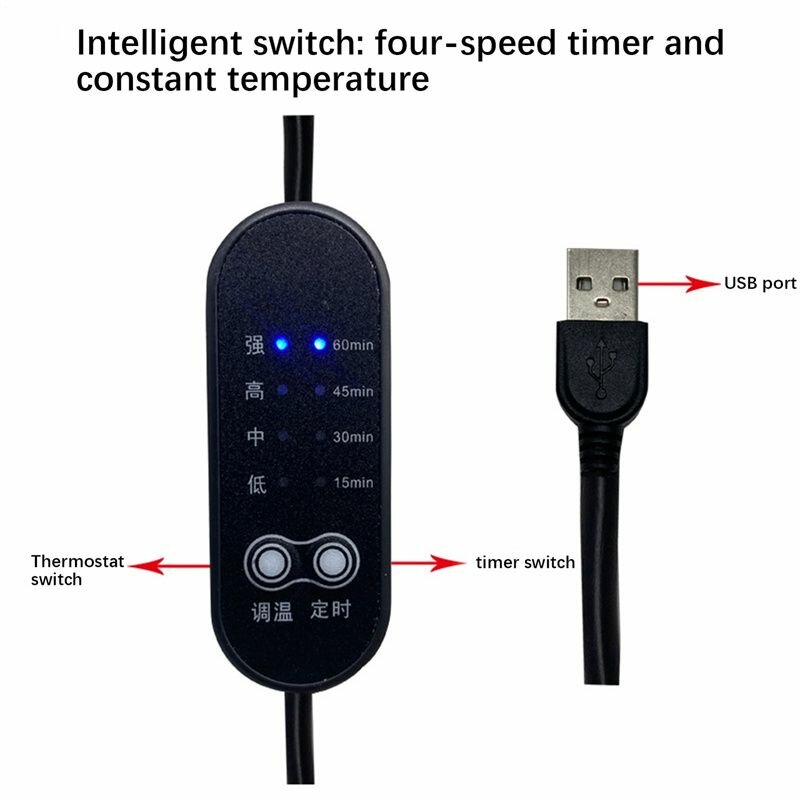 Нагревательный лист USB-подушки для обогрева с подогревом
