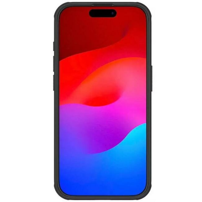 4020237 Nillkin Чехол Super Frosted Shield Pro, Black, (iPhone15 Pro) — фото 1