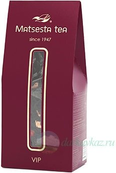 "Мацеста чай" VIP черный с цедрой апельсина и бергамотом 75гр