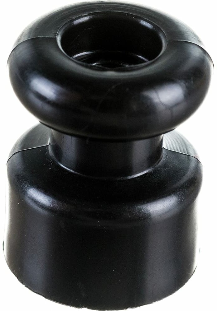 Изолятор Bylectrica упаковка 10шт. для витых проводов, серия ретро, юлиг.757522.014 черный,