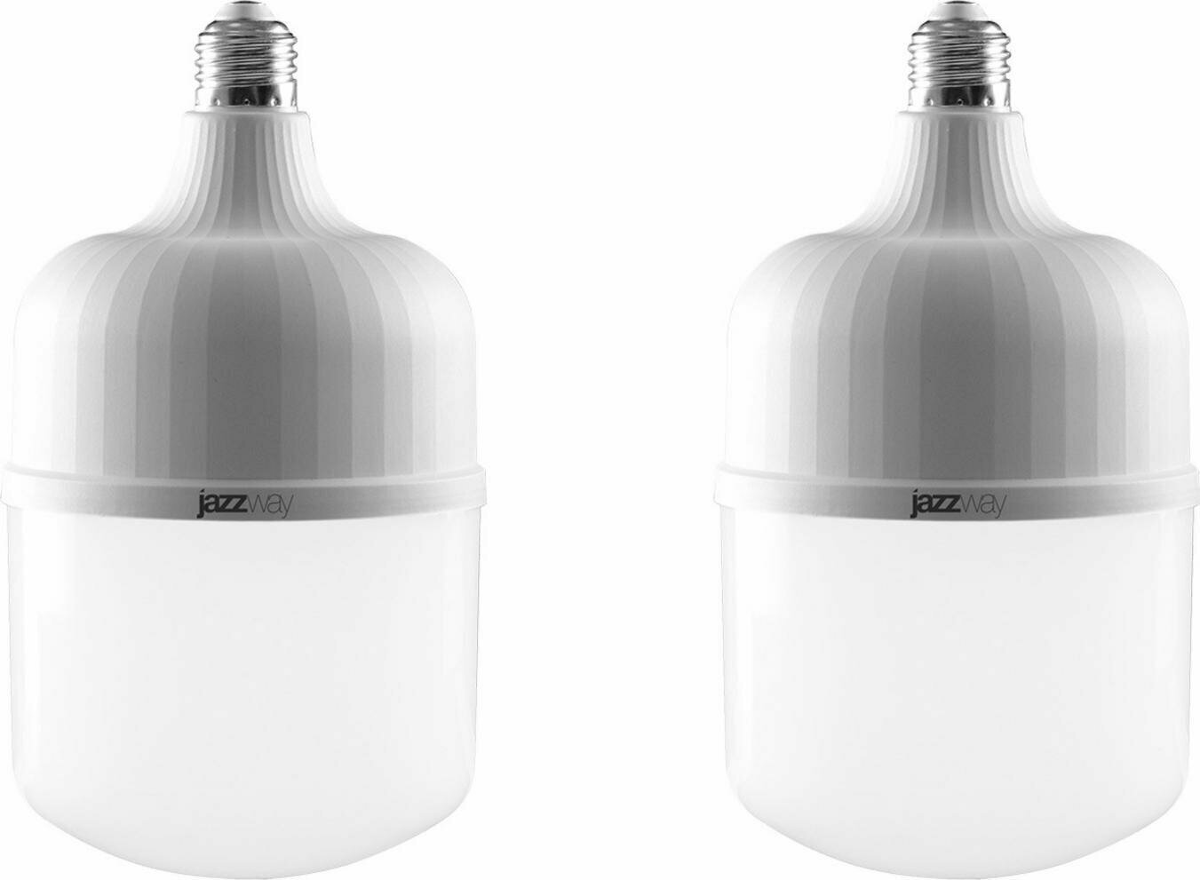 Светодиодная лампа JazzWay PLED HP-T 50W эквивалент 400W 4000K 4400Лм E40 (комплект из 2 шт)