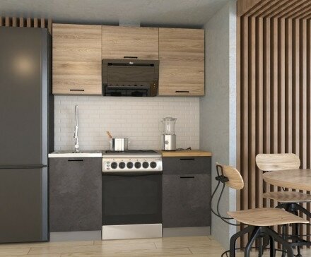 Кухонный гарнитур серии Лофт 1600 мм