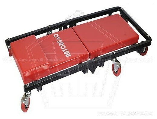 Лежак подкатной складной 930*440*105 (металл.) автоdело (43001)