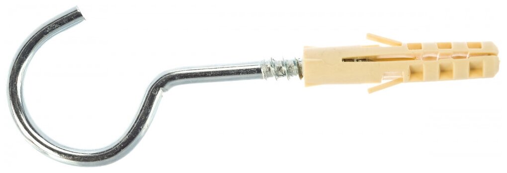 Крюк-шуруп европартнер Zn d5,4хL80 мм 6 шт. 13 0632 2