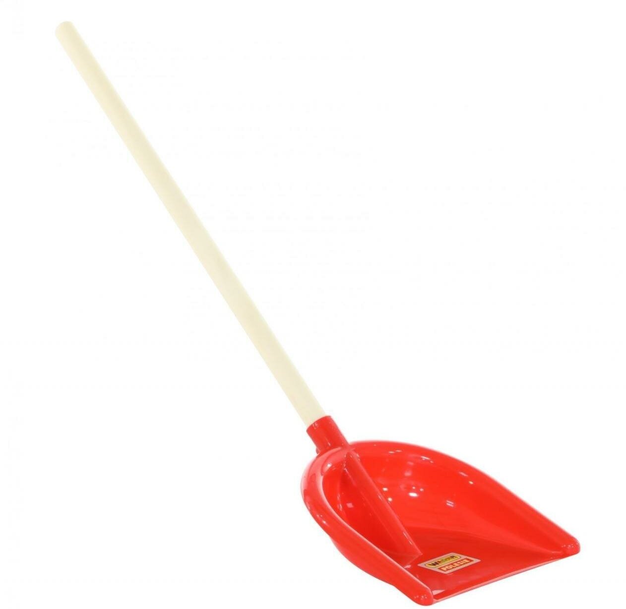 Лопатка Wader "№26", для детей с 1,5 лет, пластик/дерево, красная 61.5
