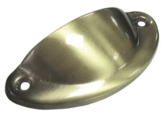 Ручка-ракушка 092 64мм бронза