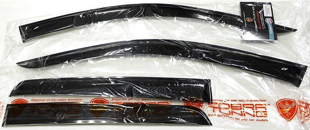 Дефлектора окон Ford Focus I SdHb 5d 19982004 деф. окон Cobra tuning F30598 Cobra tuning арт. F30598