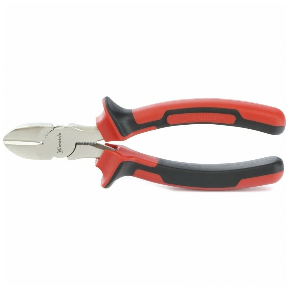 Бокорезы NICKEL, 180 мм, никелированные, двухкомпонентные рукоятки MATRIX