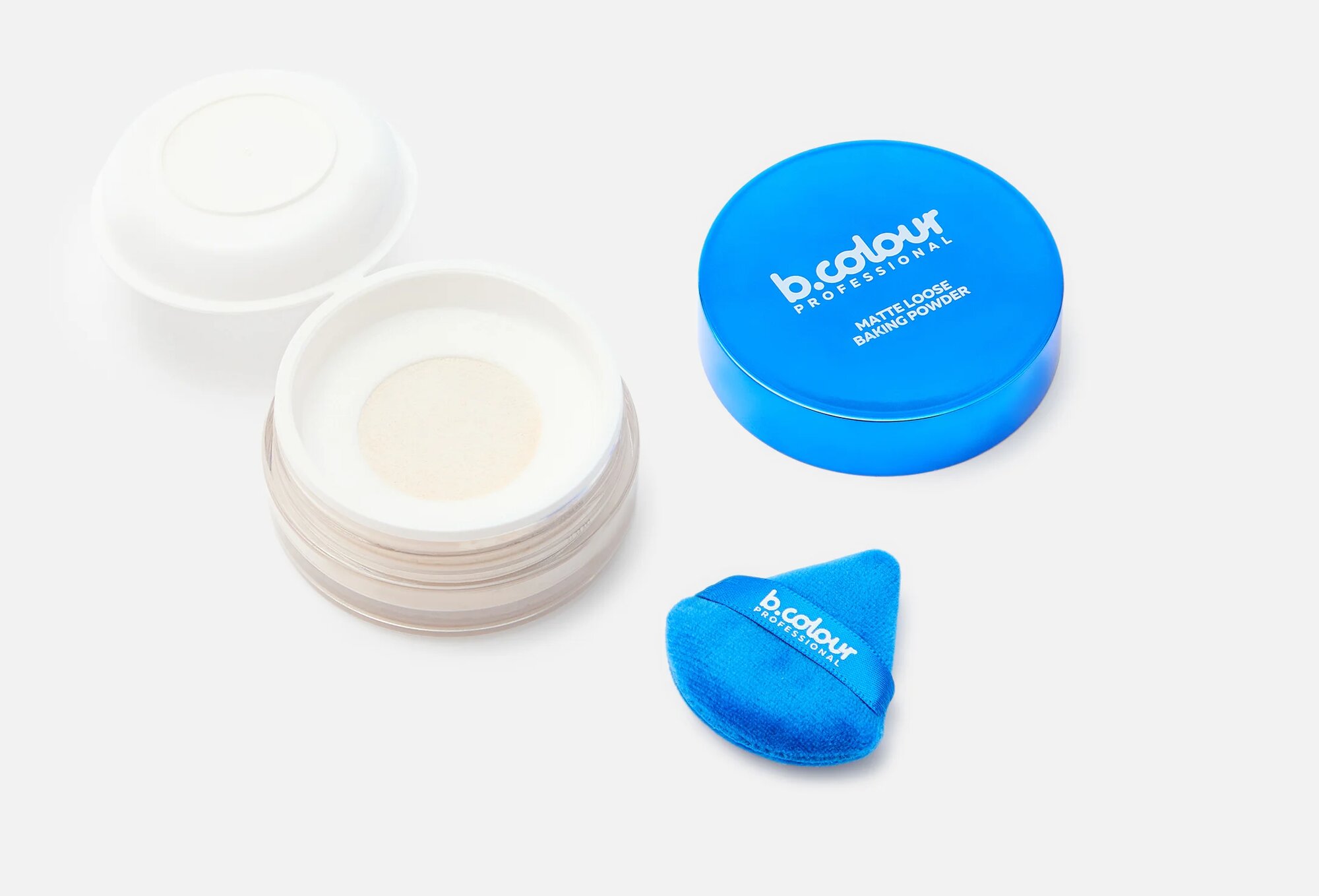 Пудра рассыпчатая B.Colour Professional Matte Loose Baking Powder, SPF 10, тон 02