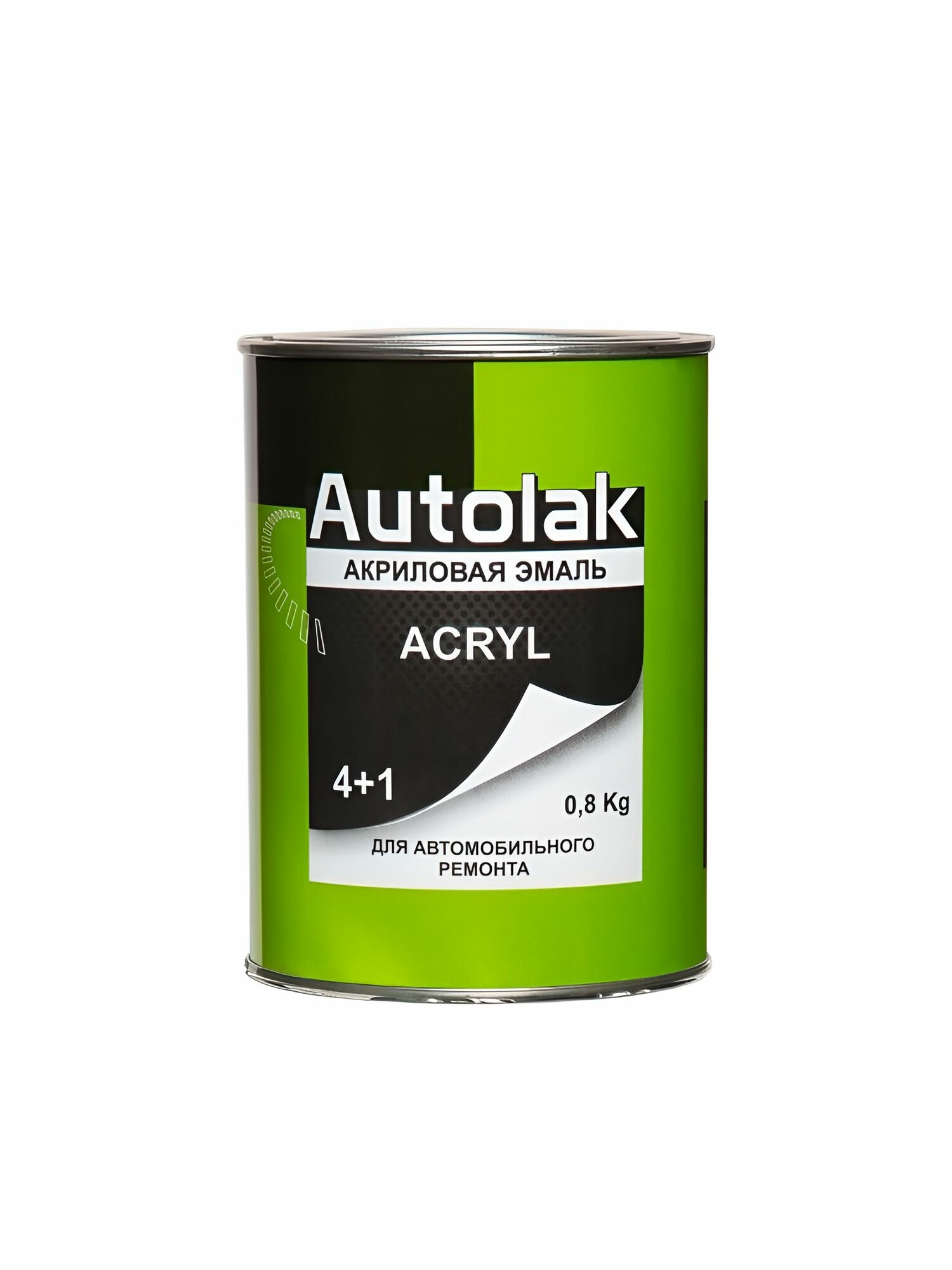 Автоэмаль акриловая AUTOLAK Белая ночь, 0,8кг. эмаль для кузова автомобильная краска
