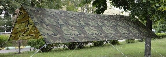 Тент 3х4.5 камуфлированный