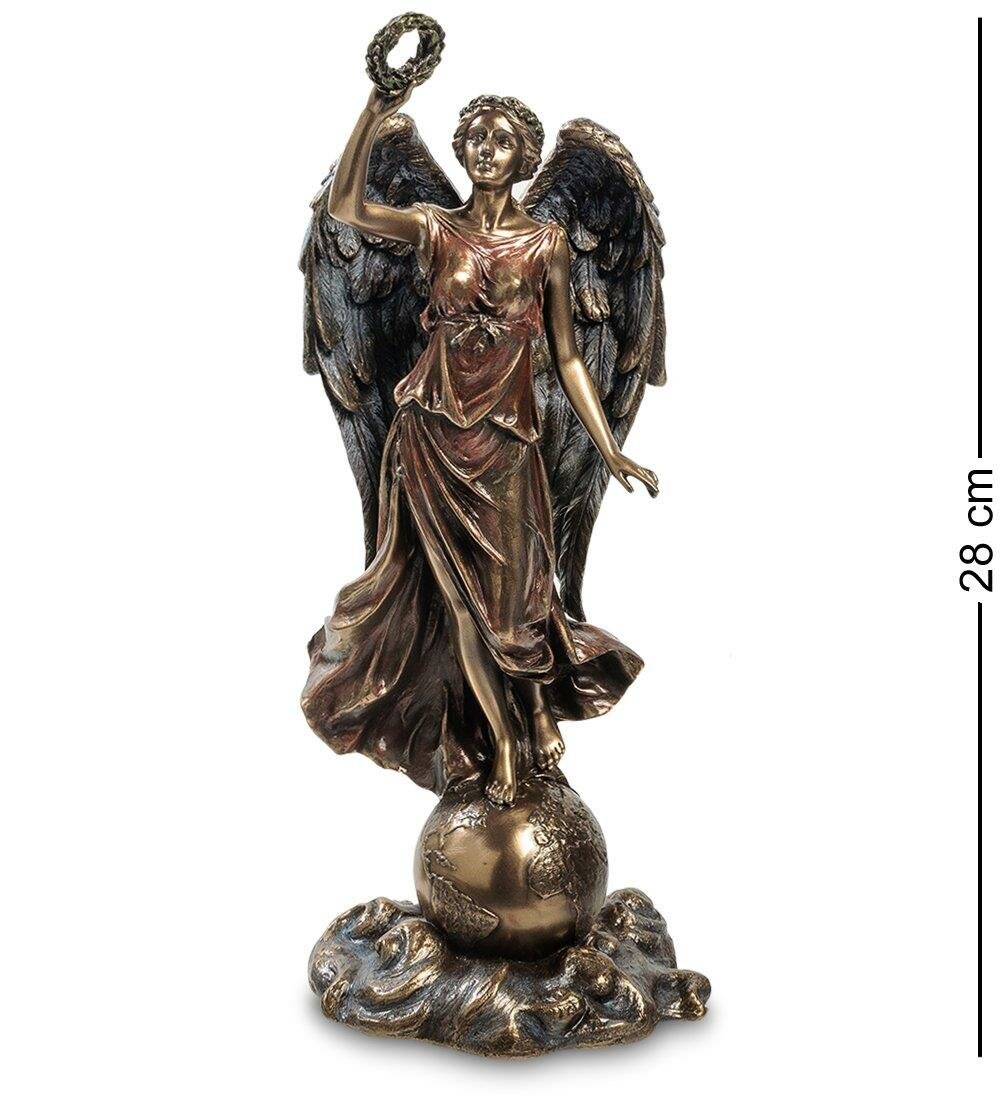 Статуэтка настольная Ангел над Землей A2104438 Veronese, Полистоун