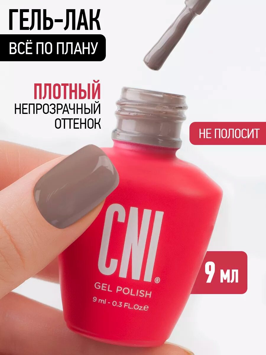 Гель лак для ногтей Всё по плану 9мл